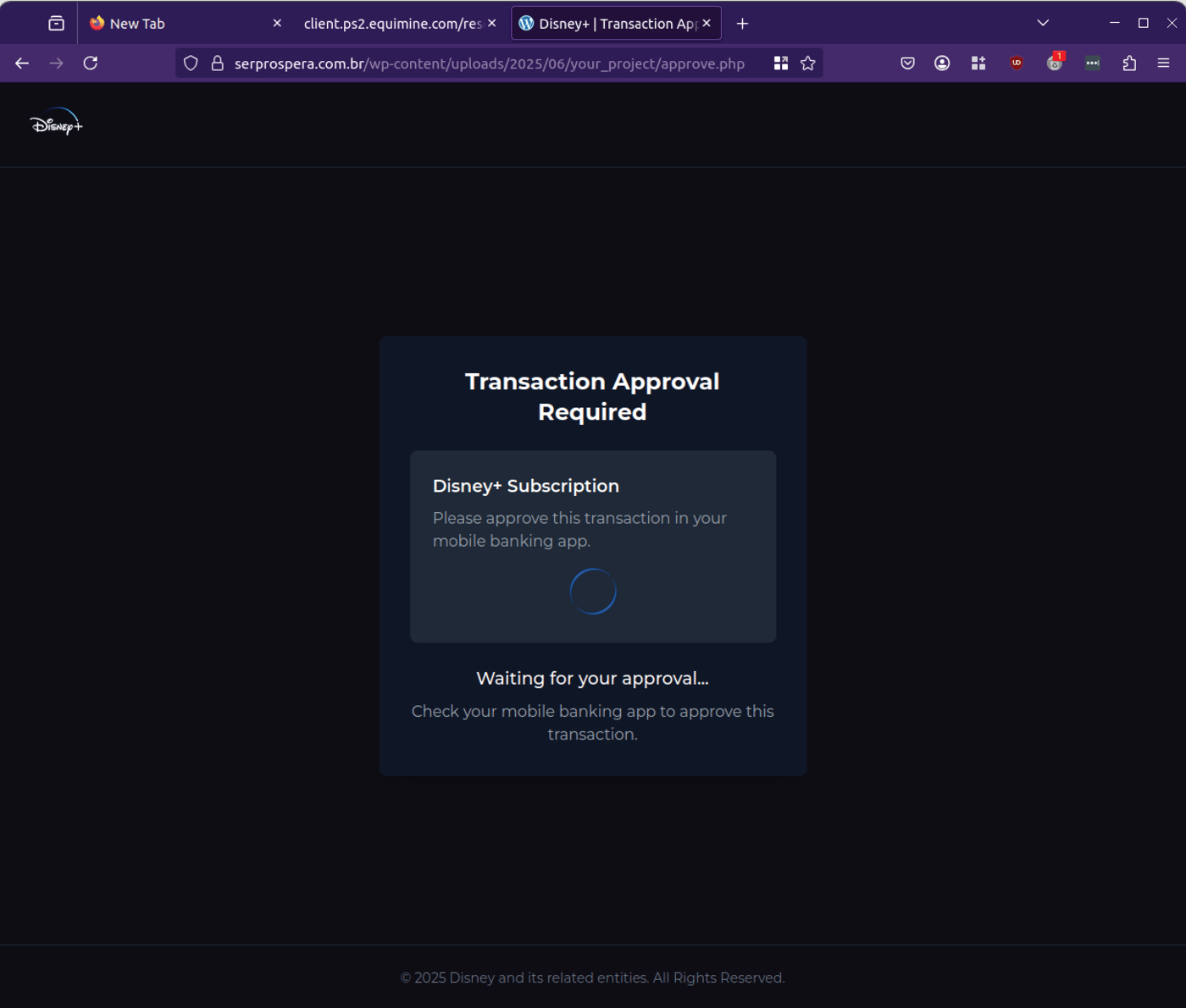 Stacker ‘Disney+ Workspace’ Phishing Email Hits Inboxes
